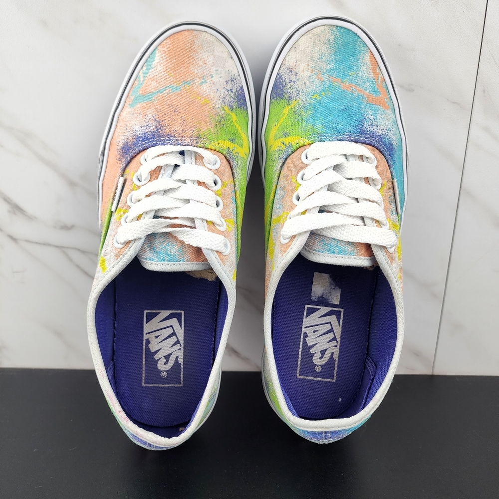 Vans Authentic Paint Splatter Sneakers - Gem